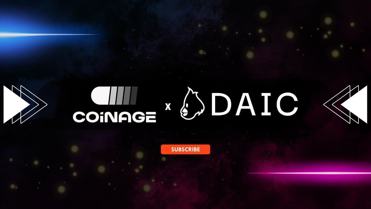 Discover the strategic partnership between Coinage and DAIC, revolutionizing decentralized ...
