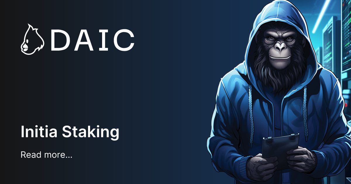 Initia (INIT) Staking: Secure Validator | DAIC Capital