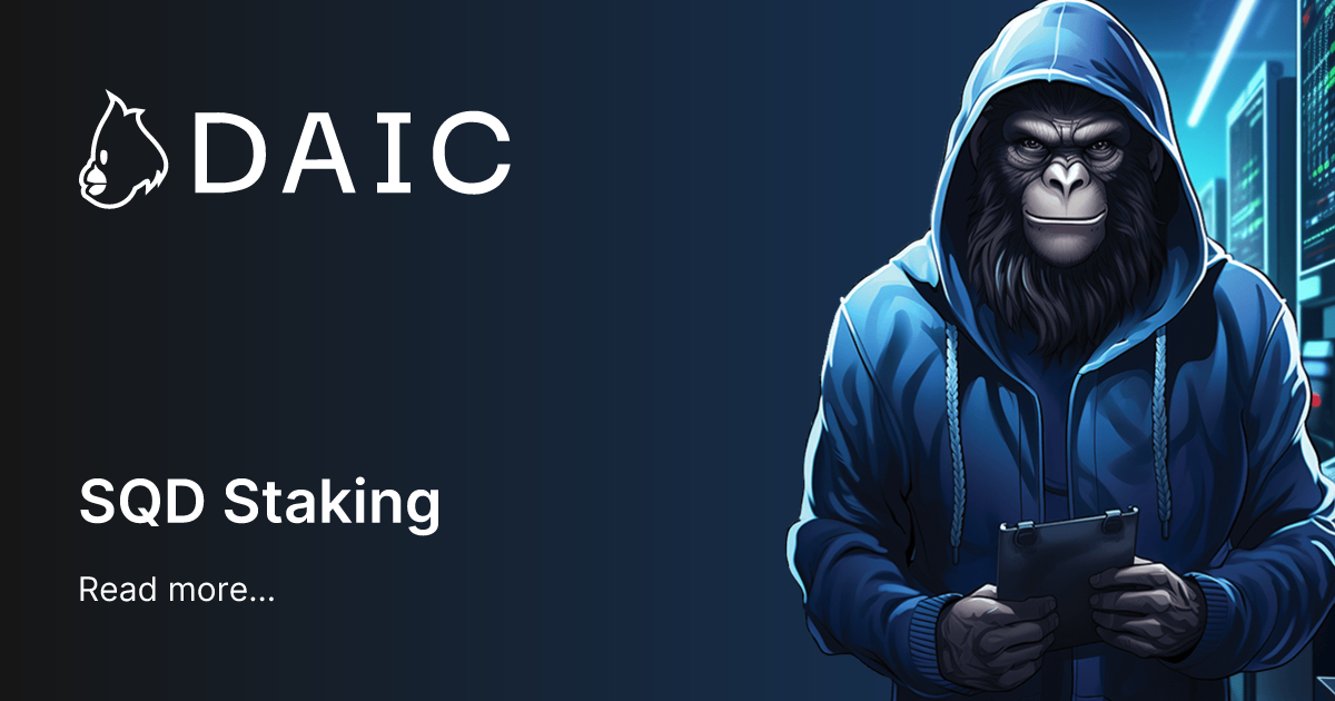 SQD (SQD) Staking: Up to 9.93% Reward | DAIC Capital