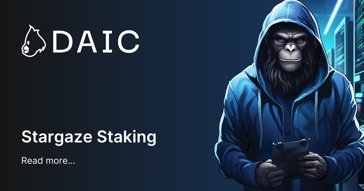 Stargaze (STARS) Staking: Up to 8.37% Reward | DAIC Capital